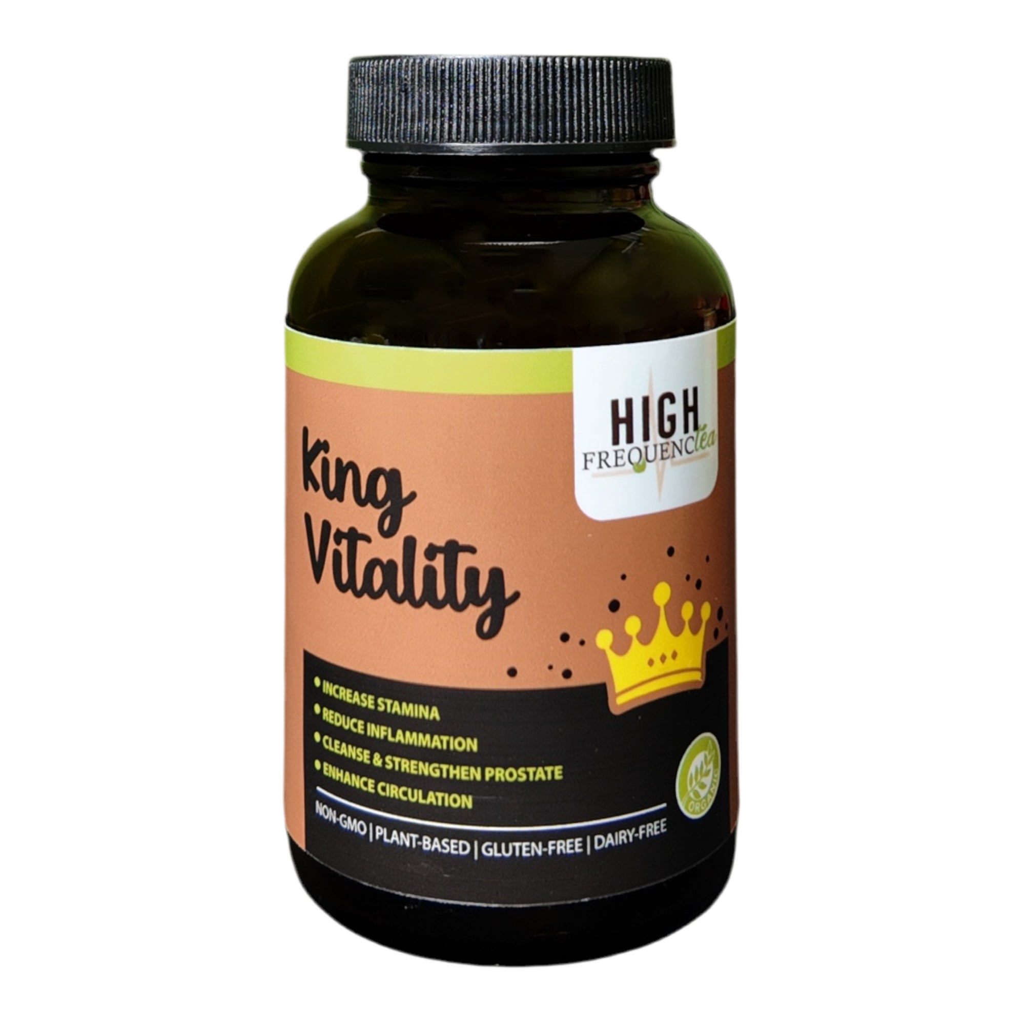 King Vitality Capsules | Enhance Male Health | High FrequencTea