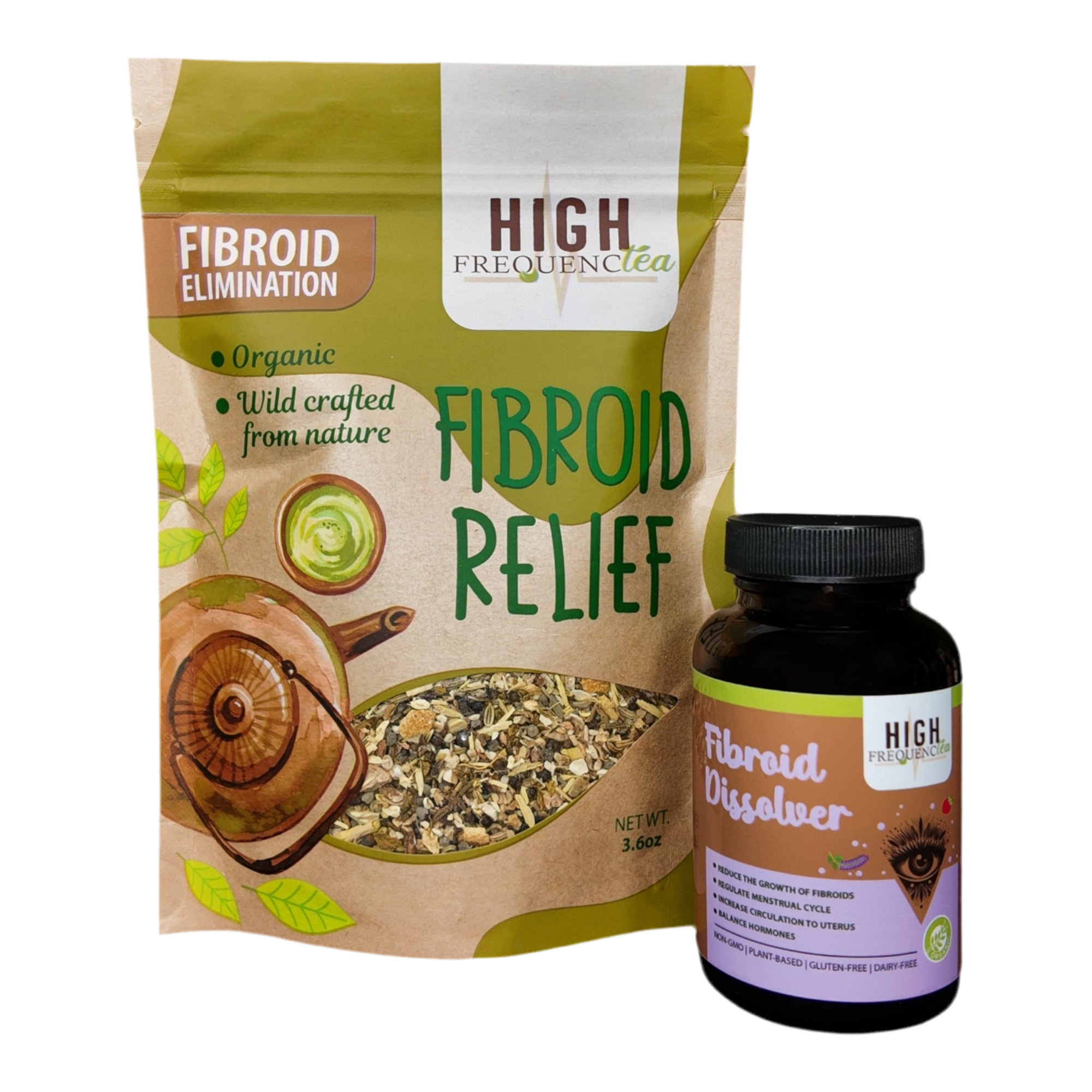 Fibroid Elimination Pack - Emotional Body Release - High FrequencTea