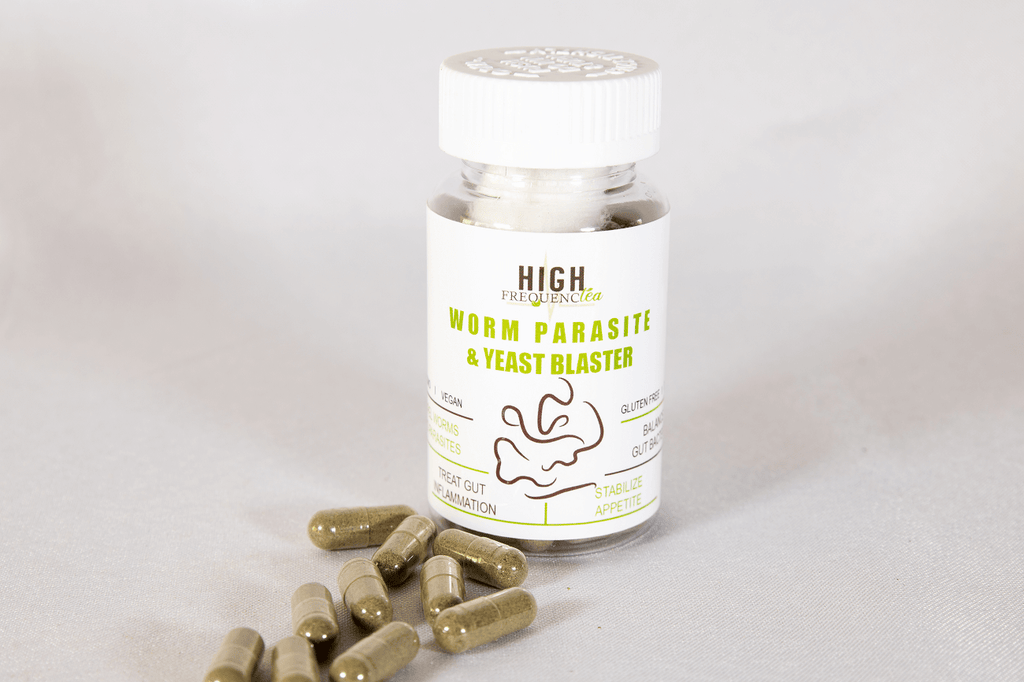 WORM-PARASITE & YEAST BLASTER CAPSULES – High FrequencTea